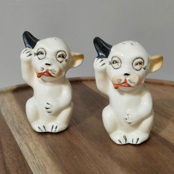 Kitchen | Vintage Japan Bonzo Dog Salt And Pepper Shakers | Poshmark